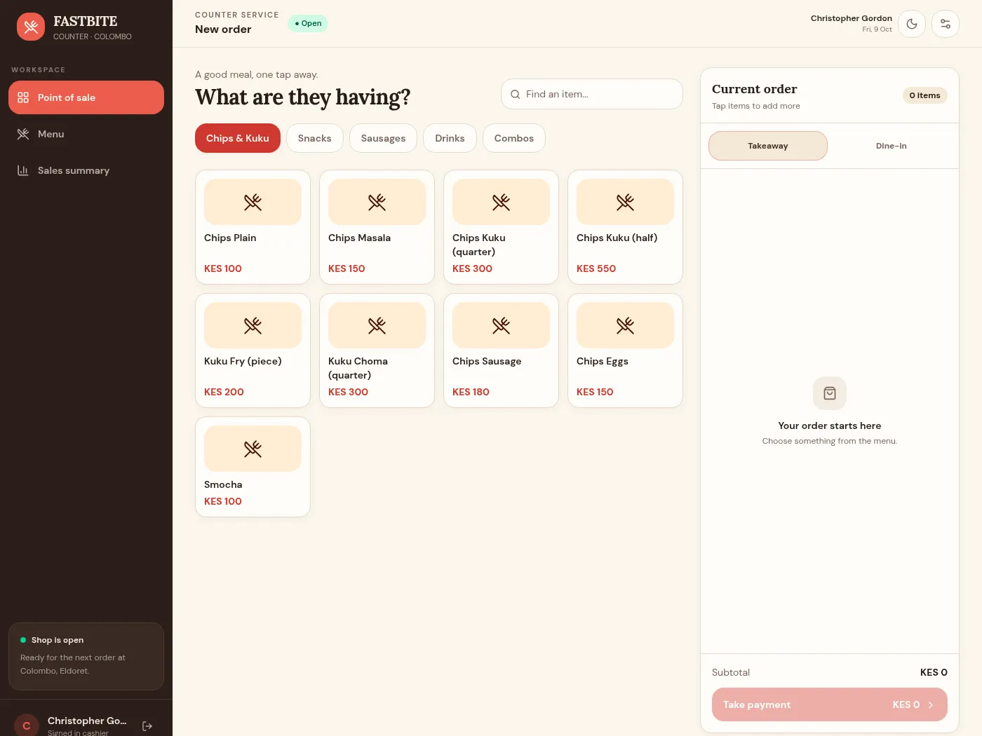 FastBite POS Suite