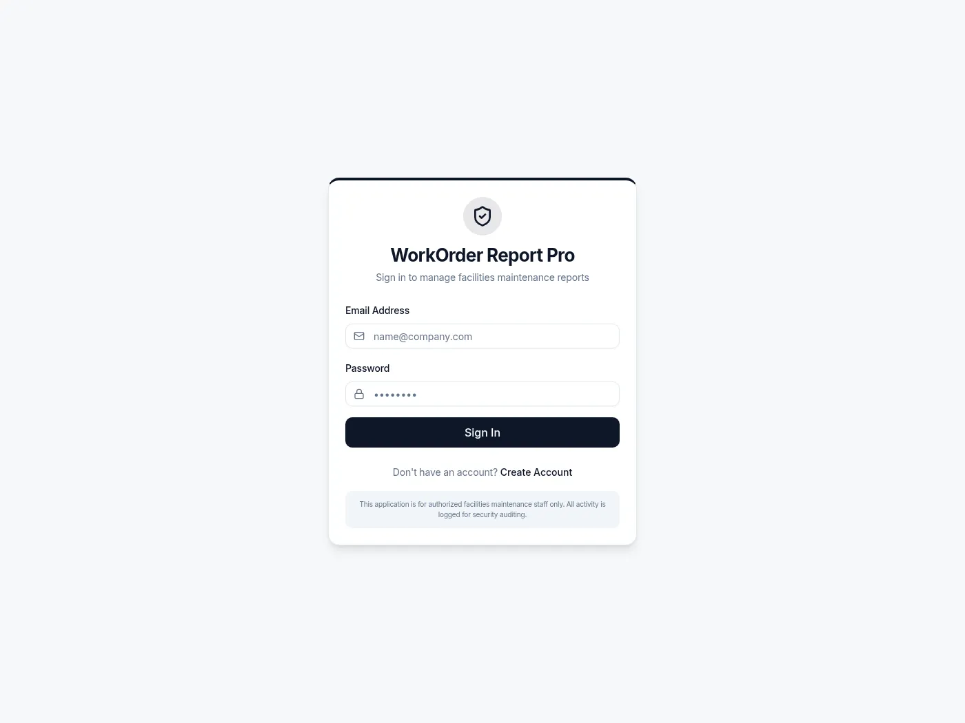 WorkOrder Report Pro