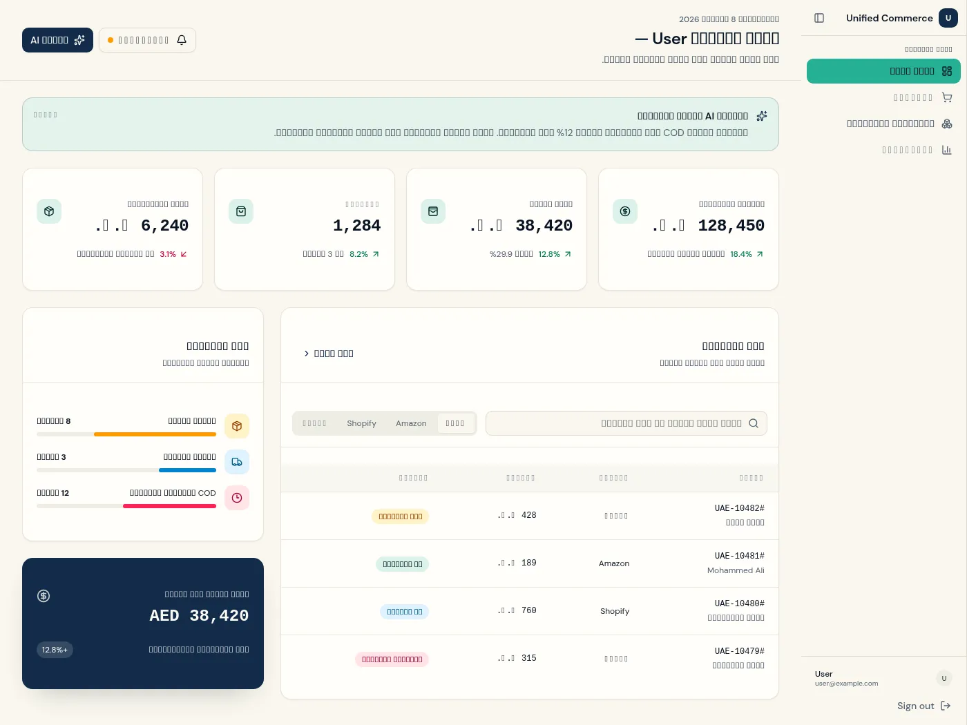 Unified Commerce Hub