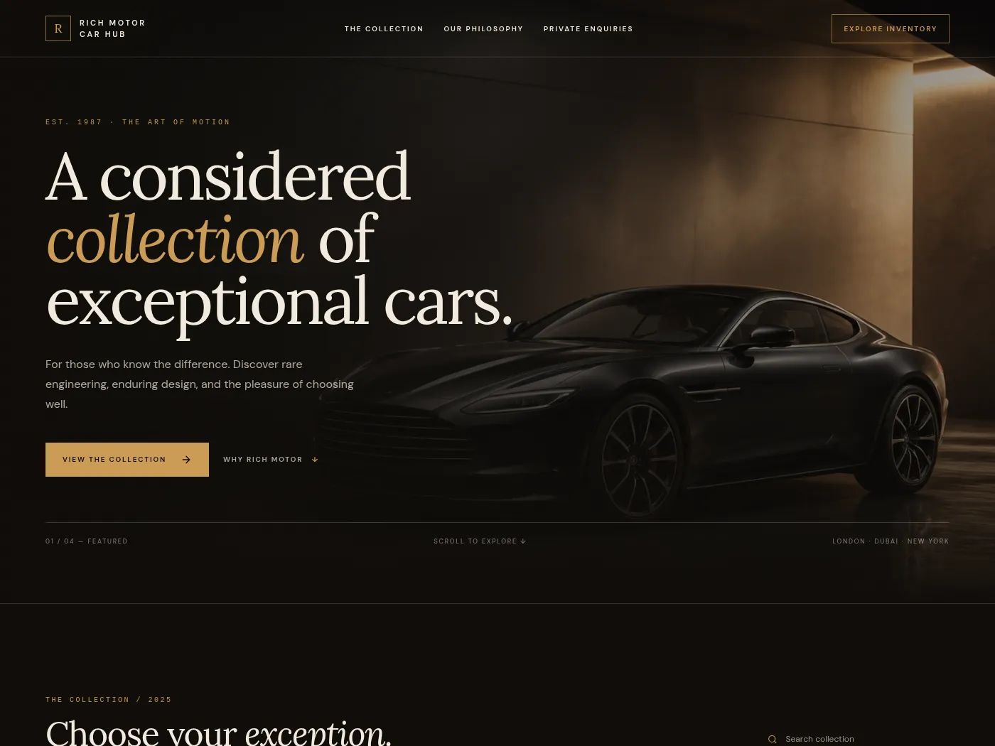 Rich Motor Car Hub