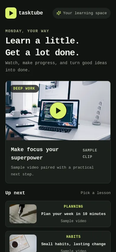TaskTube