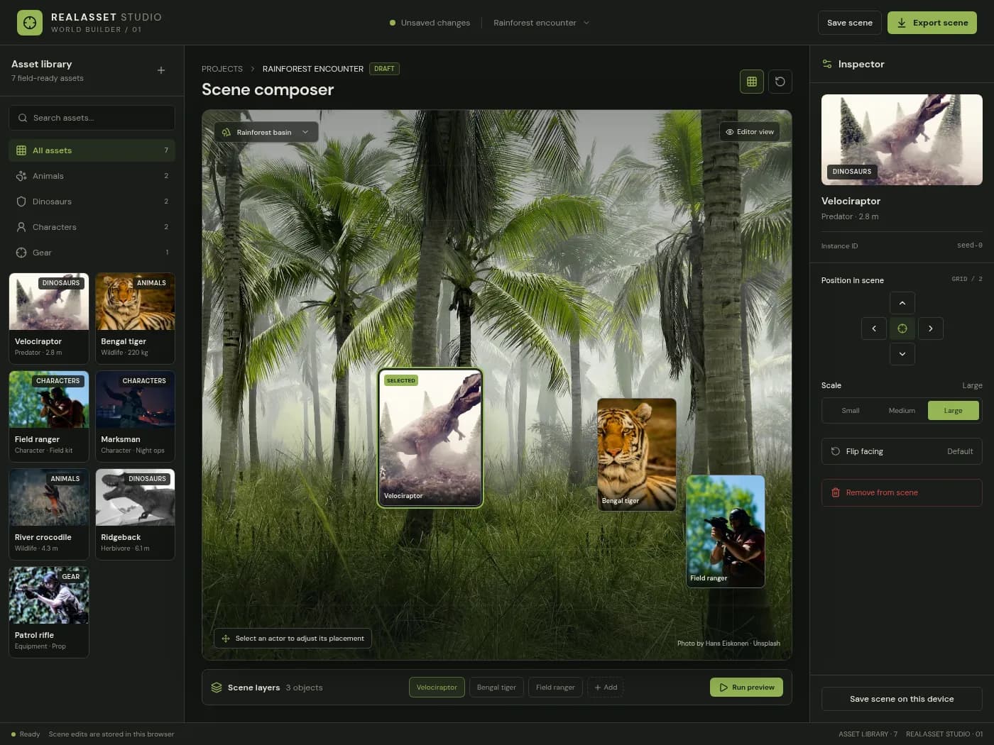 RealAsset Game Builder