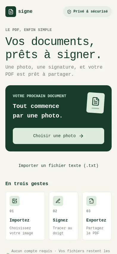 PDF Sign & Convert Mobile