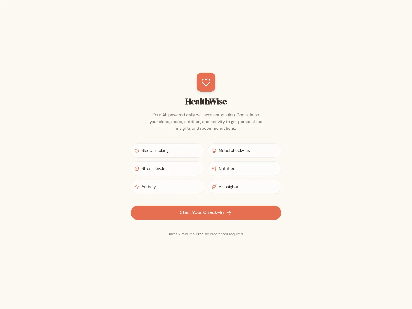 HealthWise AI App