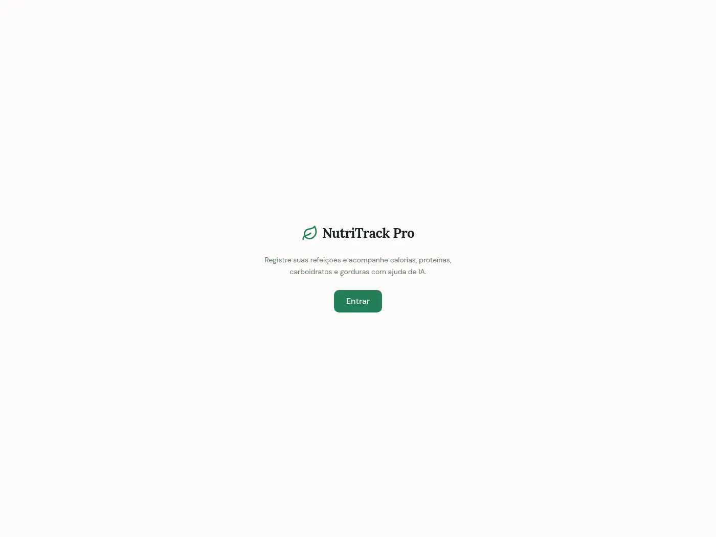 NutriTrack Pro