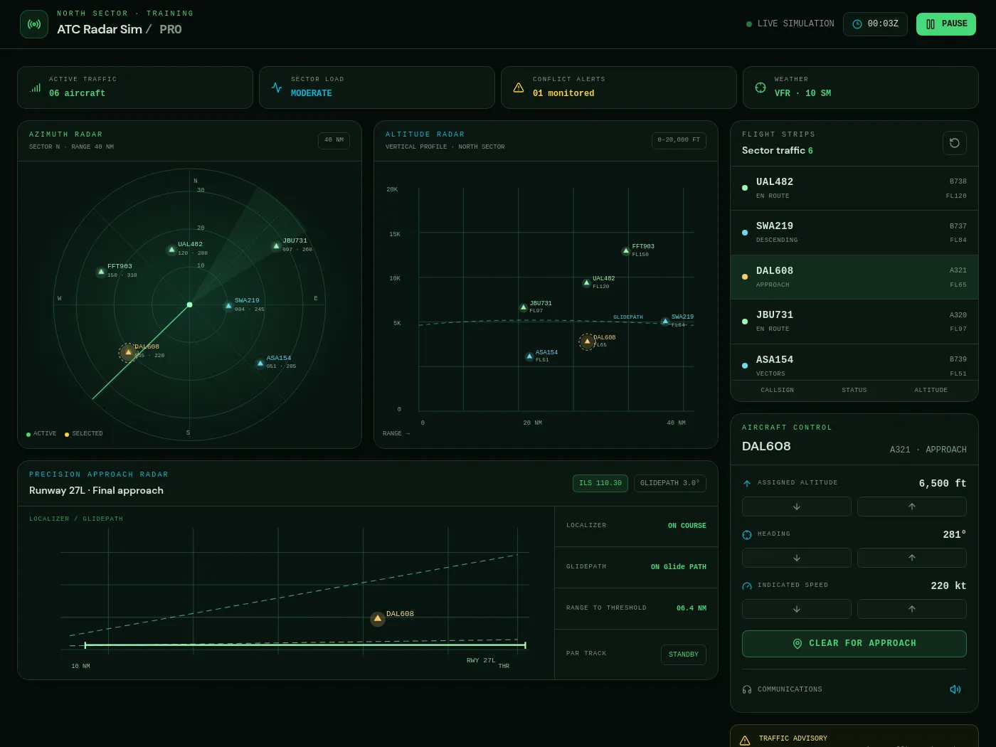 ATC Radar Sim Pro
