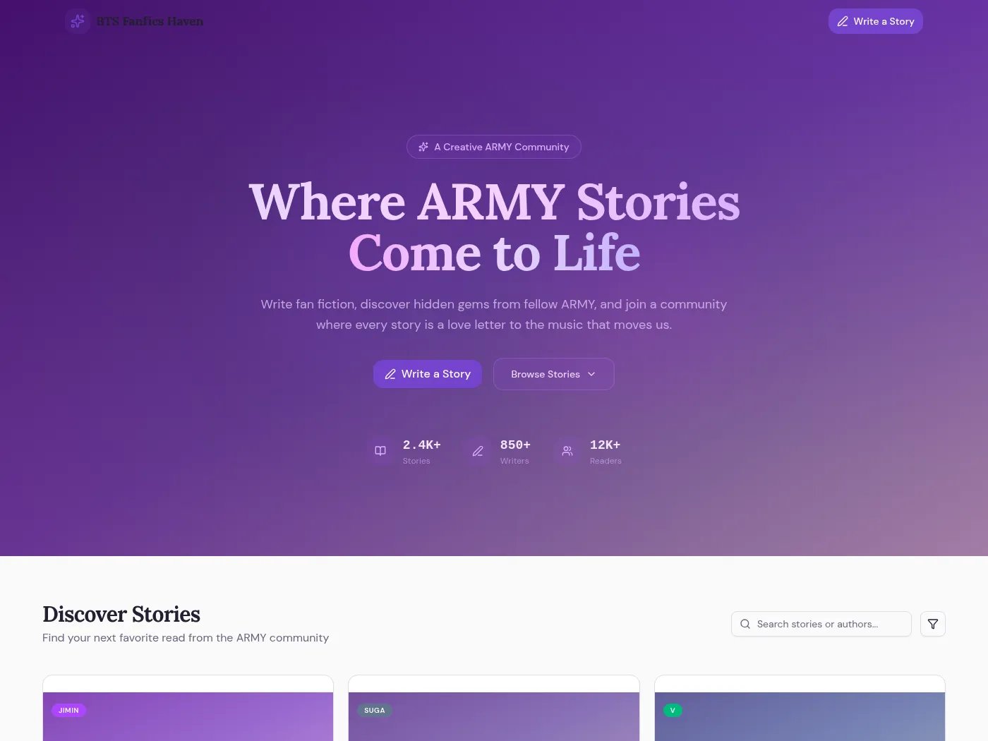 BTS Fanfics Haven