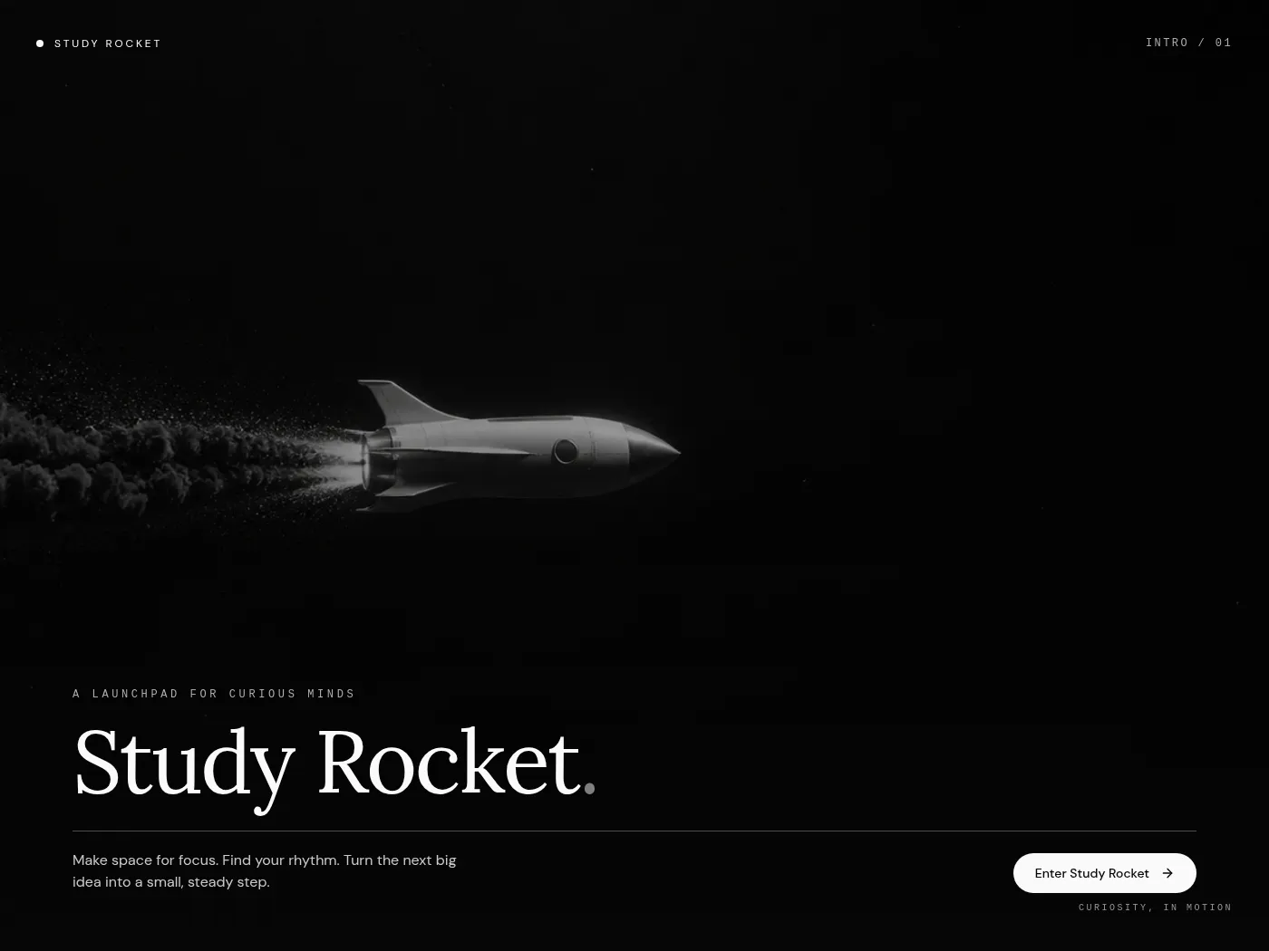 Study Rocket Video Intro