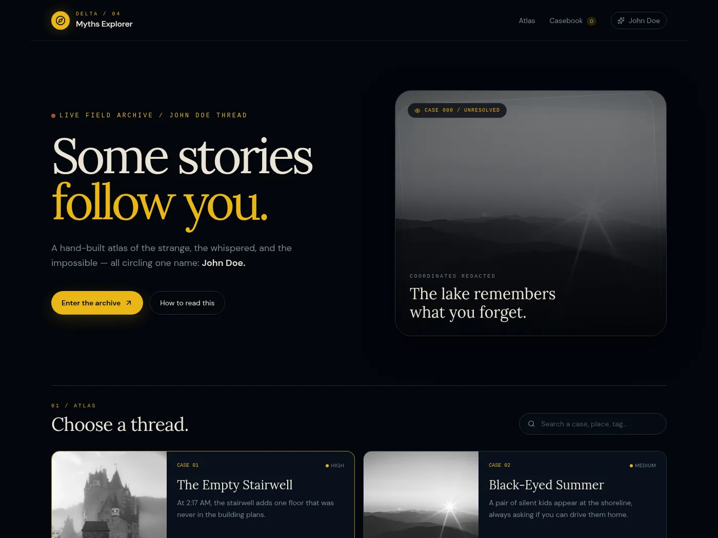 Delta Myths Explorer