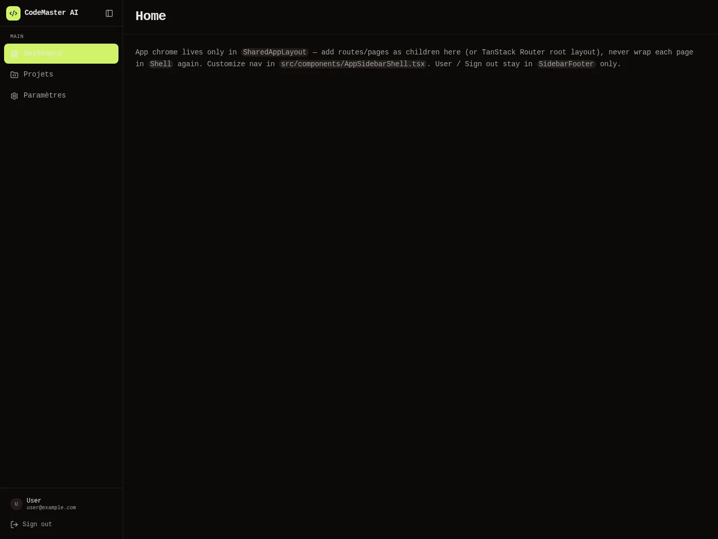 CodeMaster AI