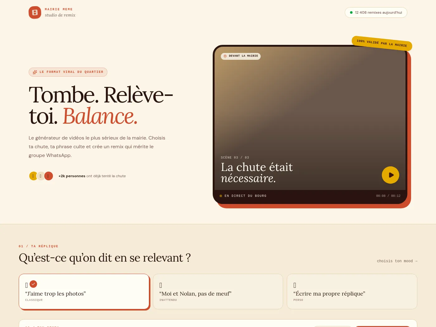 Mairie Meme Video App