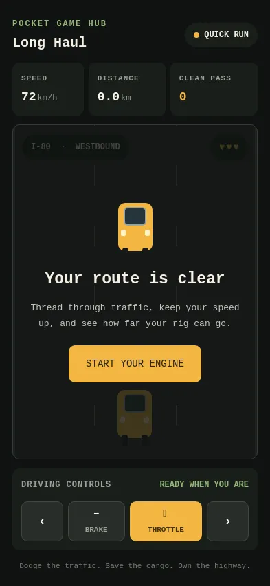 Pocket Game Hub