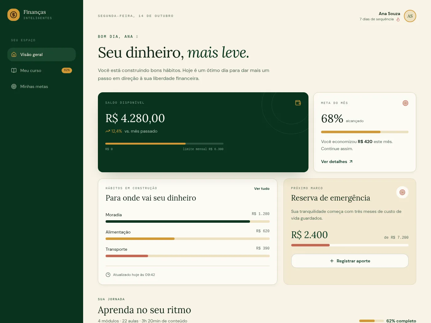 Curso Finanças Inteligentes
