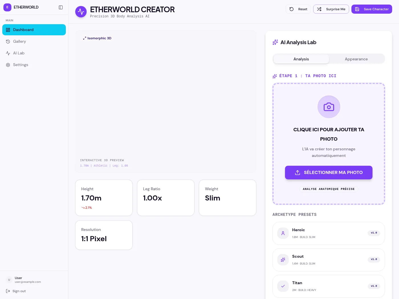 Etherworld Creator AI