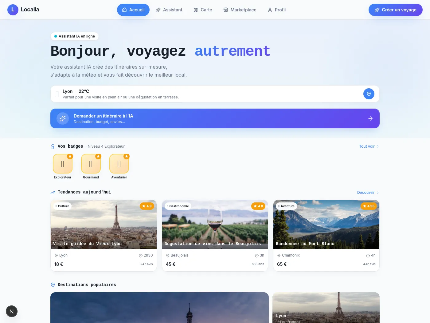 Localia Travel AI Platform