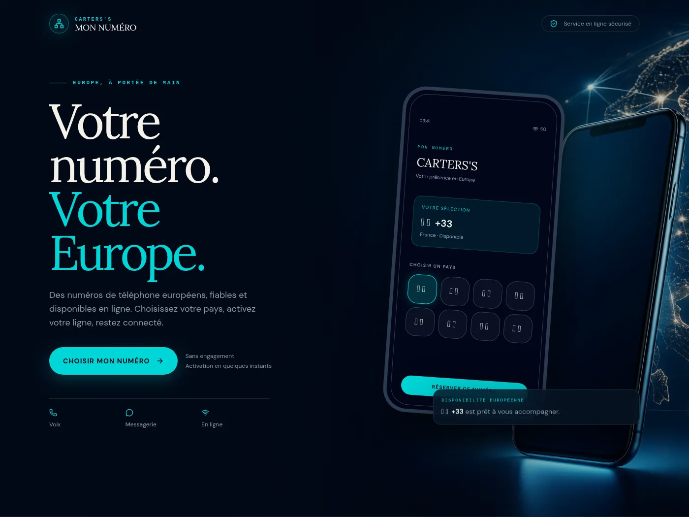 Mon numéro