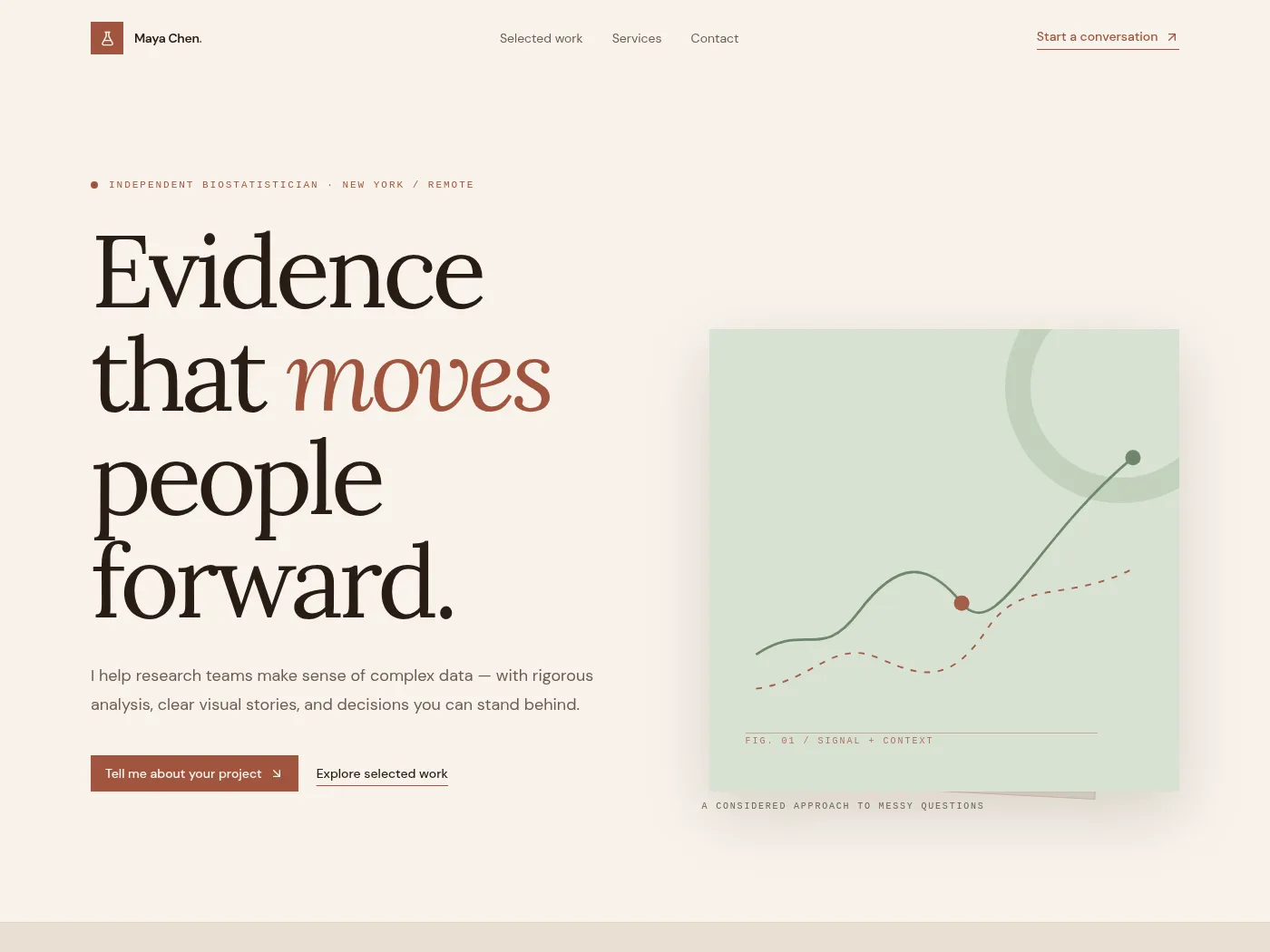 BioStatistics Analyst Site