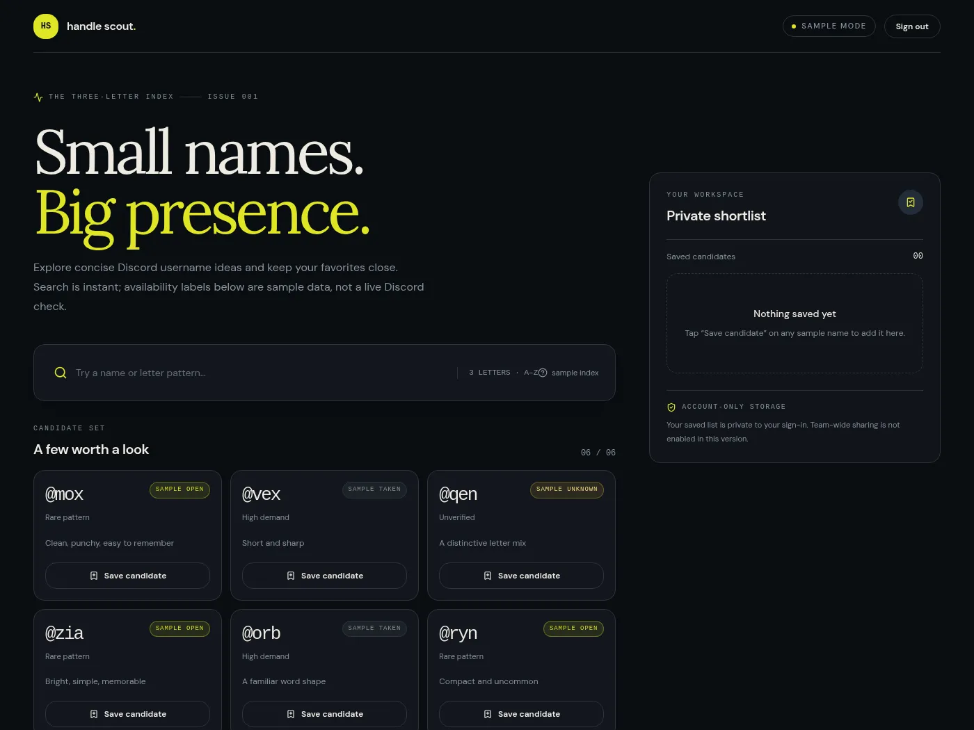 Discord Name Checker