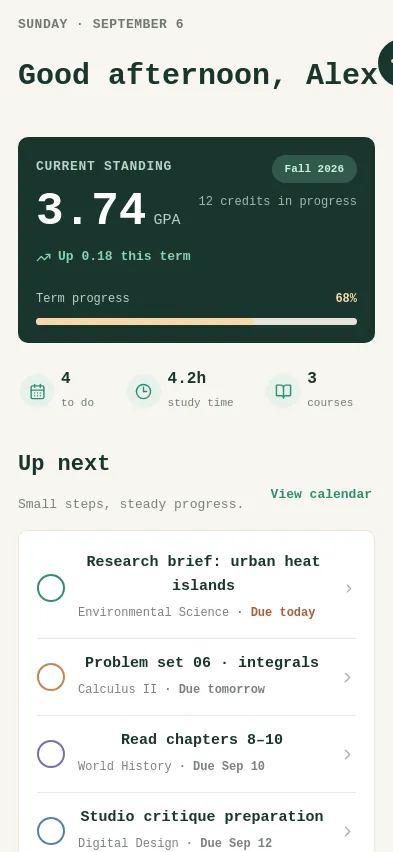 Academic Tracker Pro