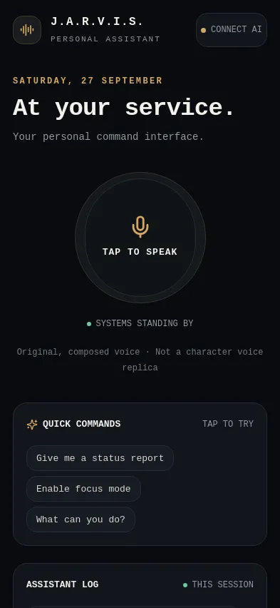 Jarvis Voice Assistant
