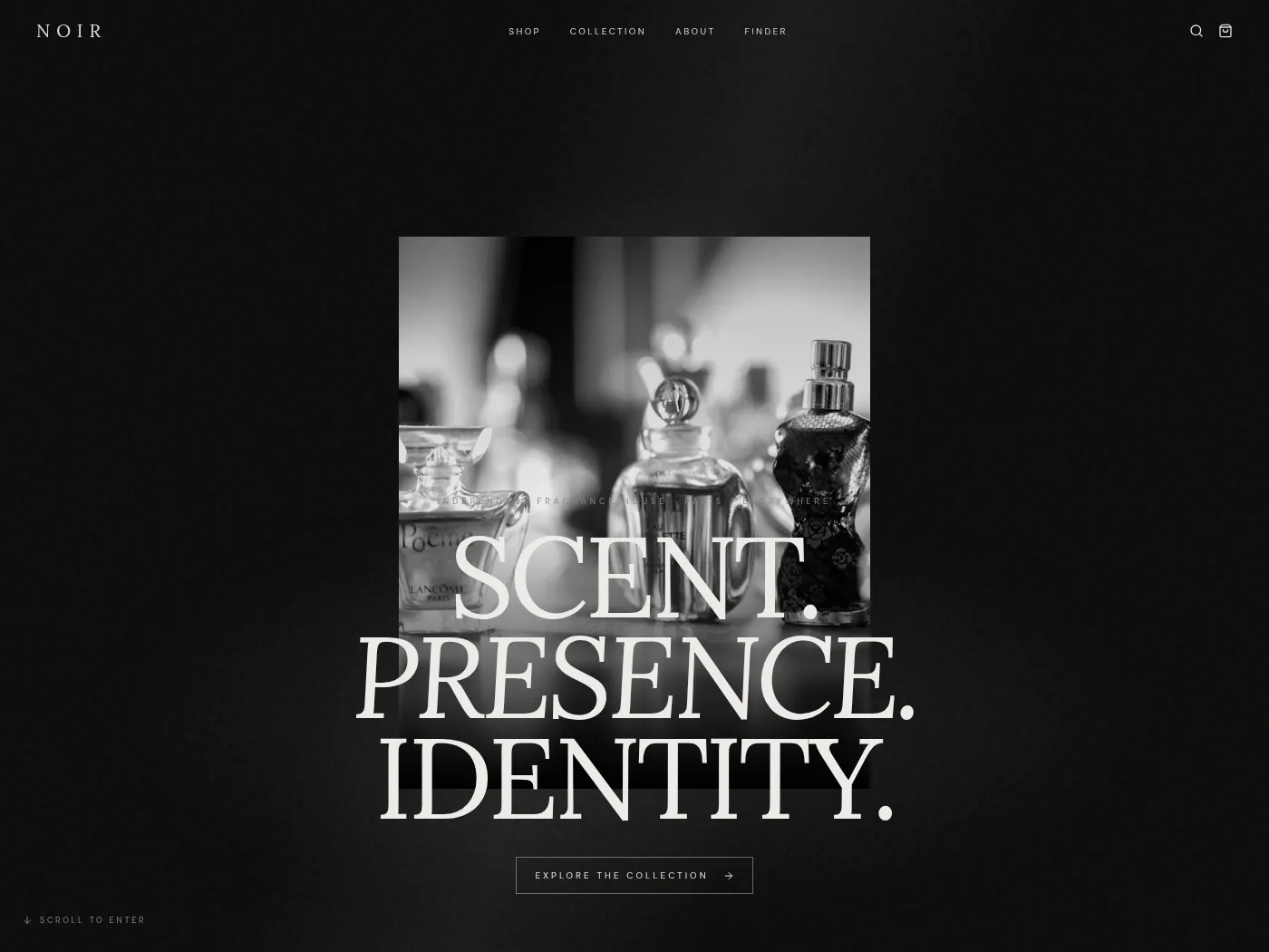 Noir Scent E-Commerce