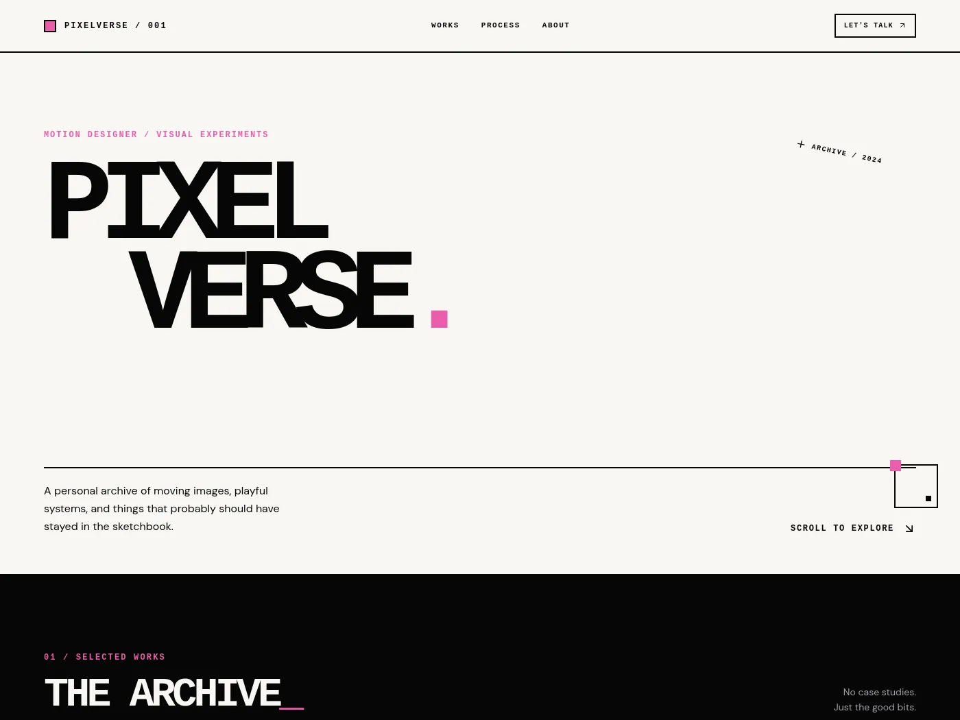 PixelVerse Portfolio