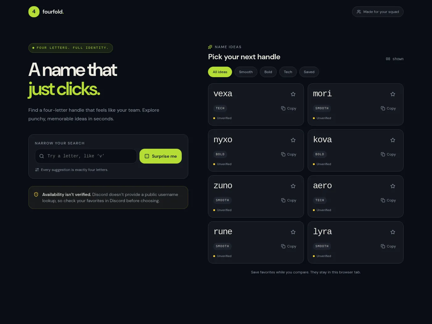 Discord Name Finder
