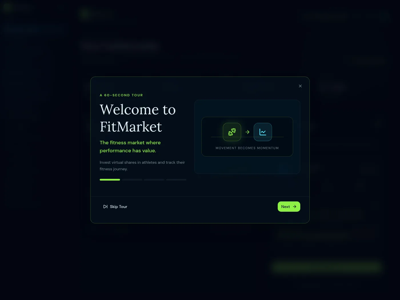FitMarket: Invest in Fitness