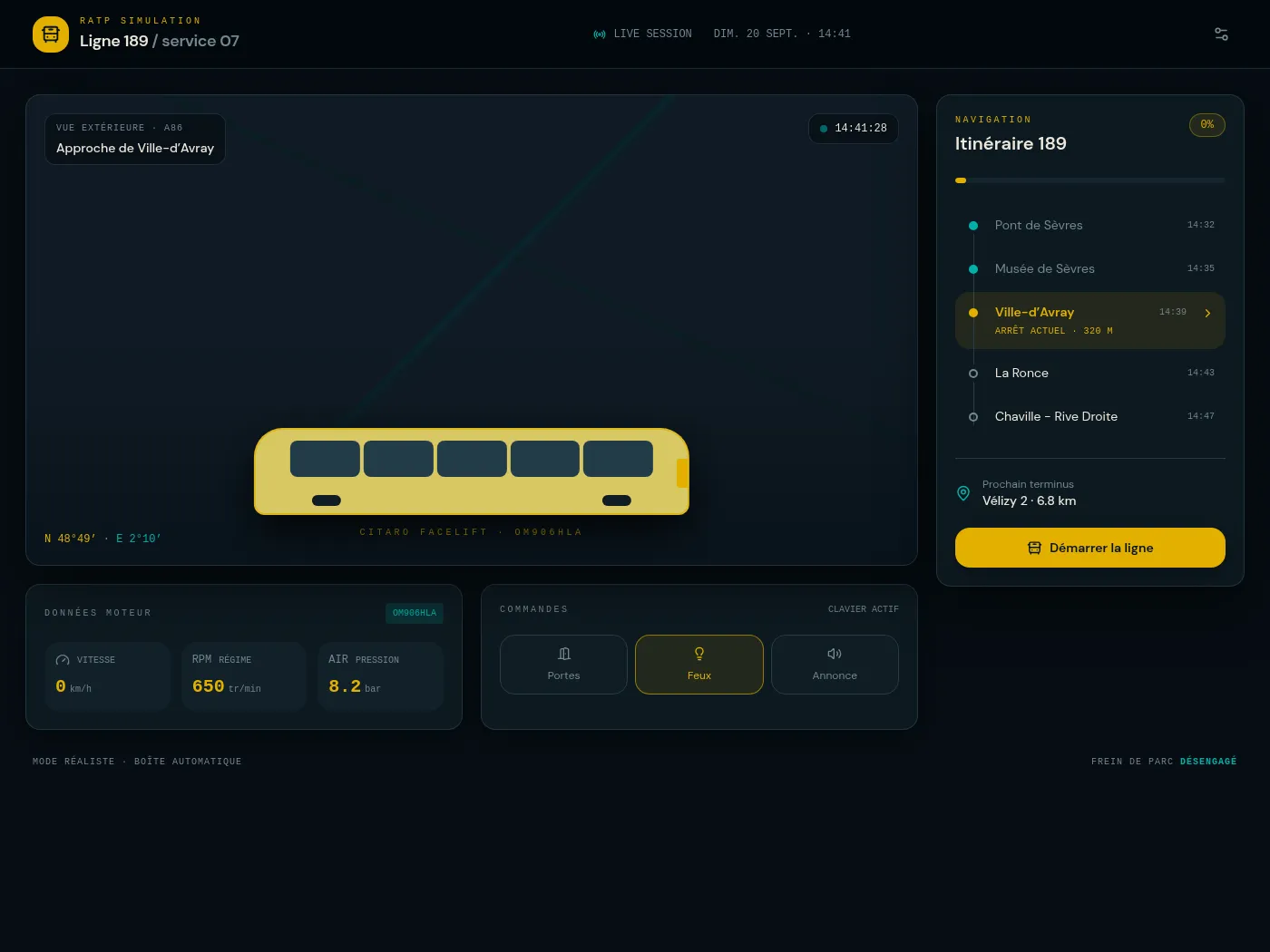RATP Bus Simulator 189