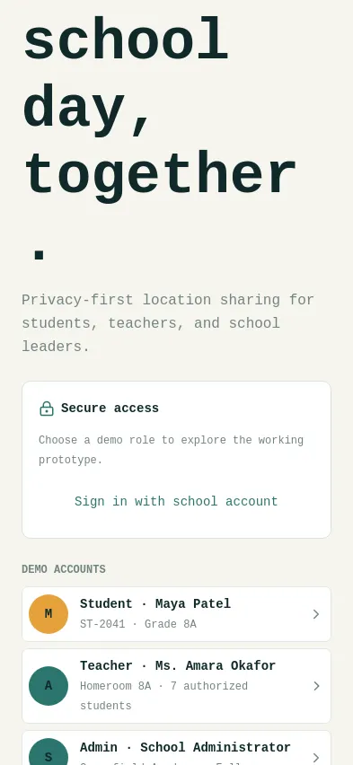 StudentTrack Mobile
