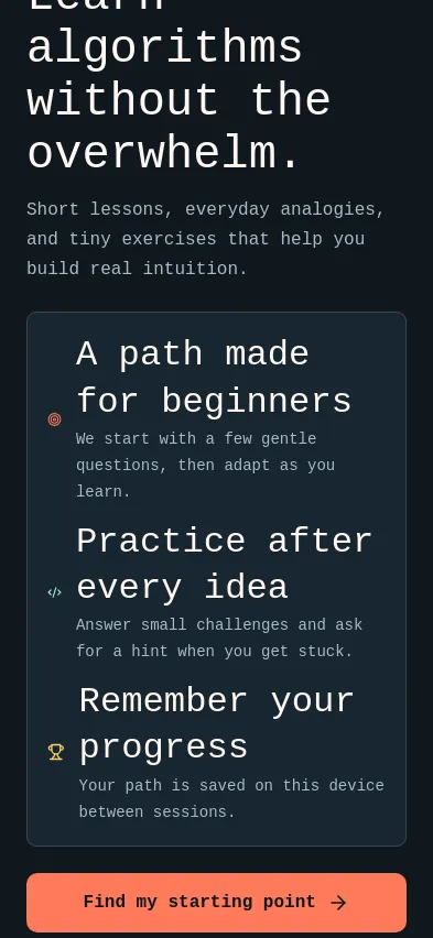 AlgoTutor AI