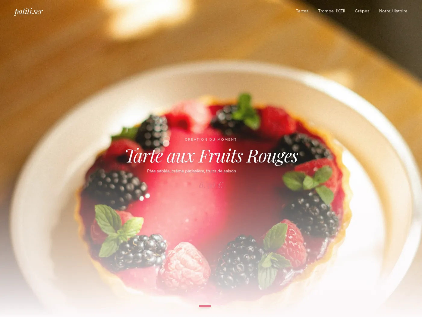 Patiti.ser Bakery Site