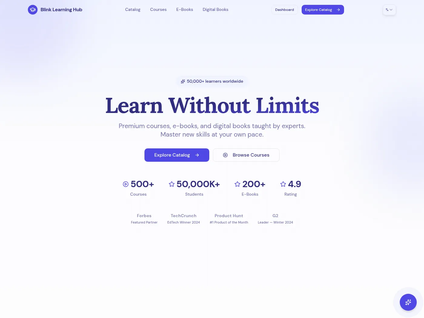 Blink Learning Hub