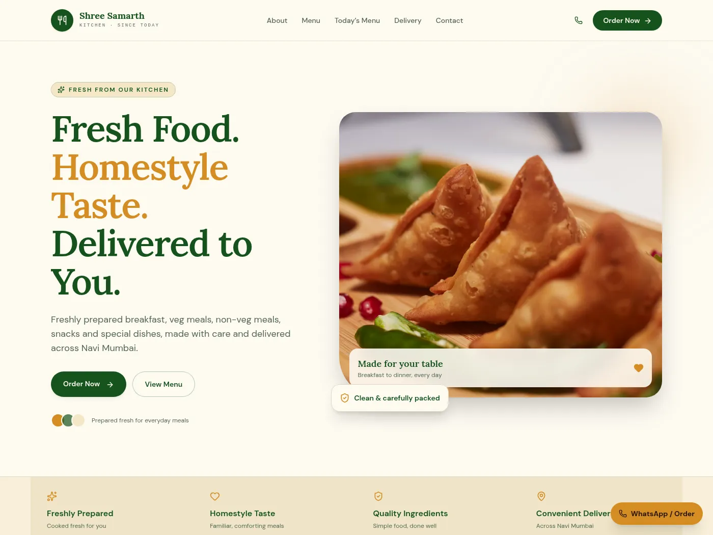 Shree Samarth Kitchen Site