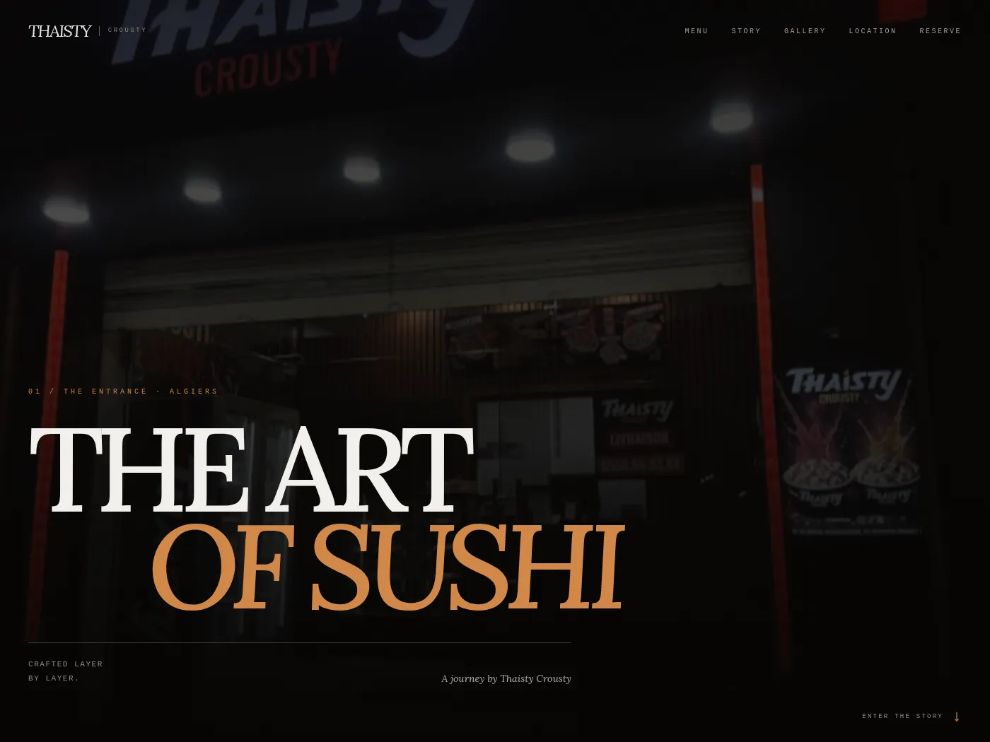 Sushi Odyssey Website