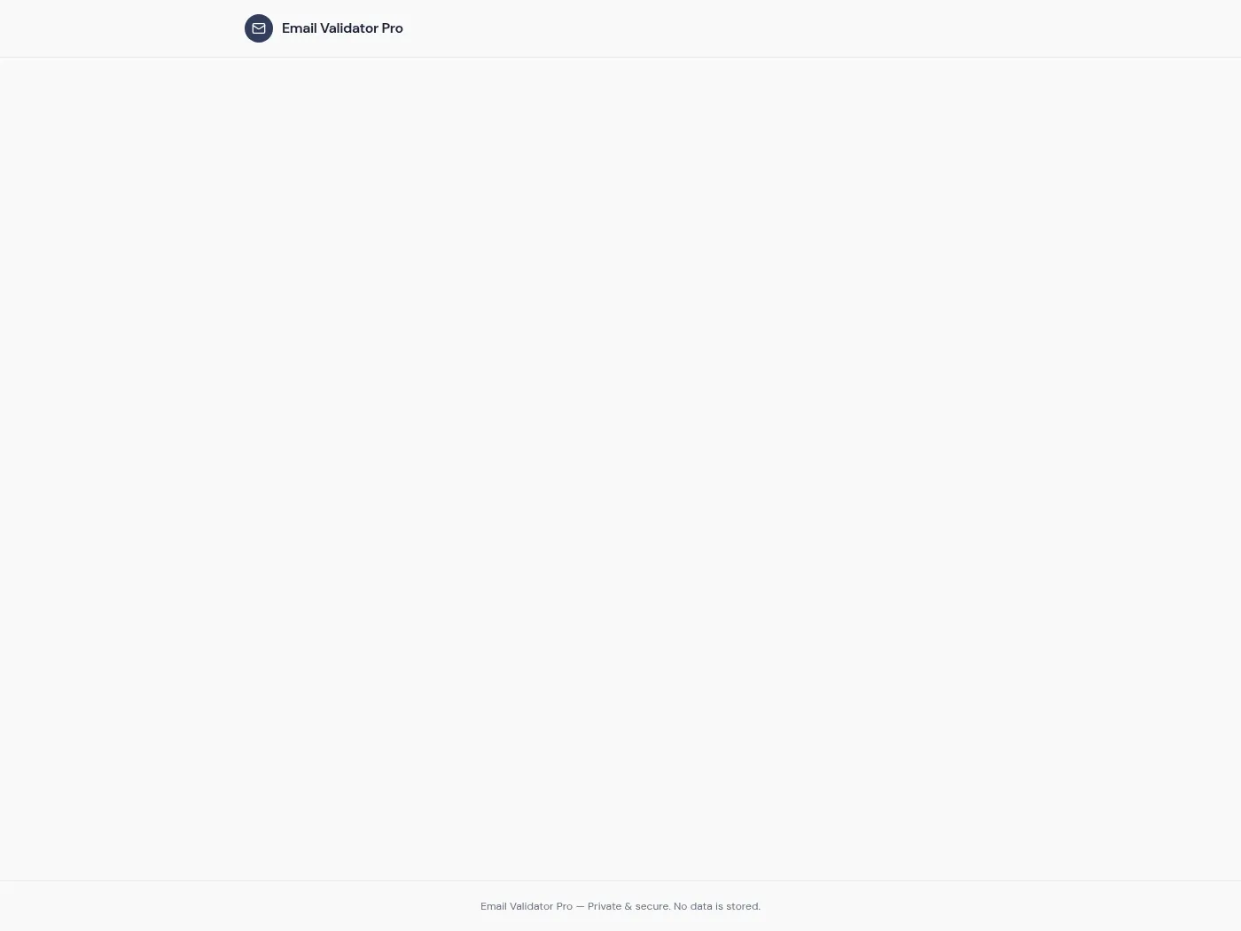 Email Validator Pro