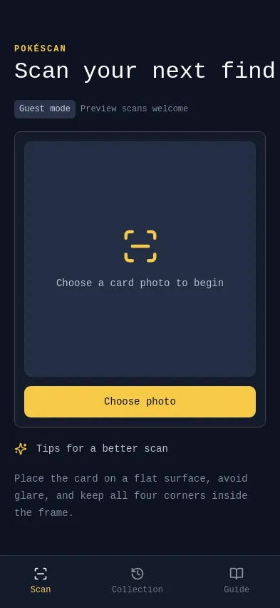 PokeScan Mobile