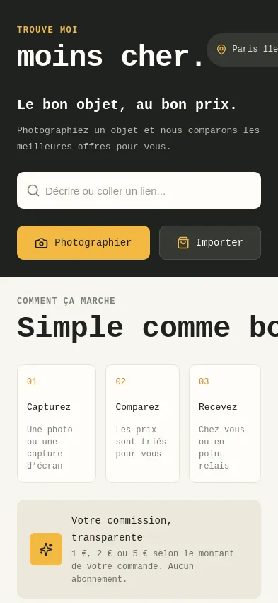 Trouve Moi Moins Cher