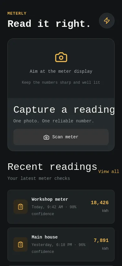 Meter Reader App