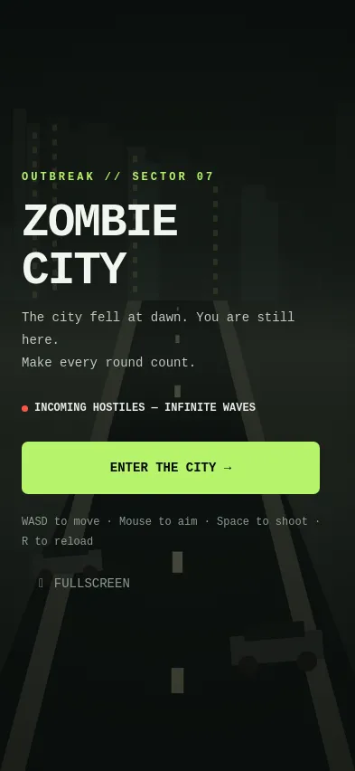 Zombie City Survivor