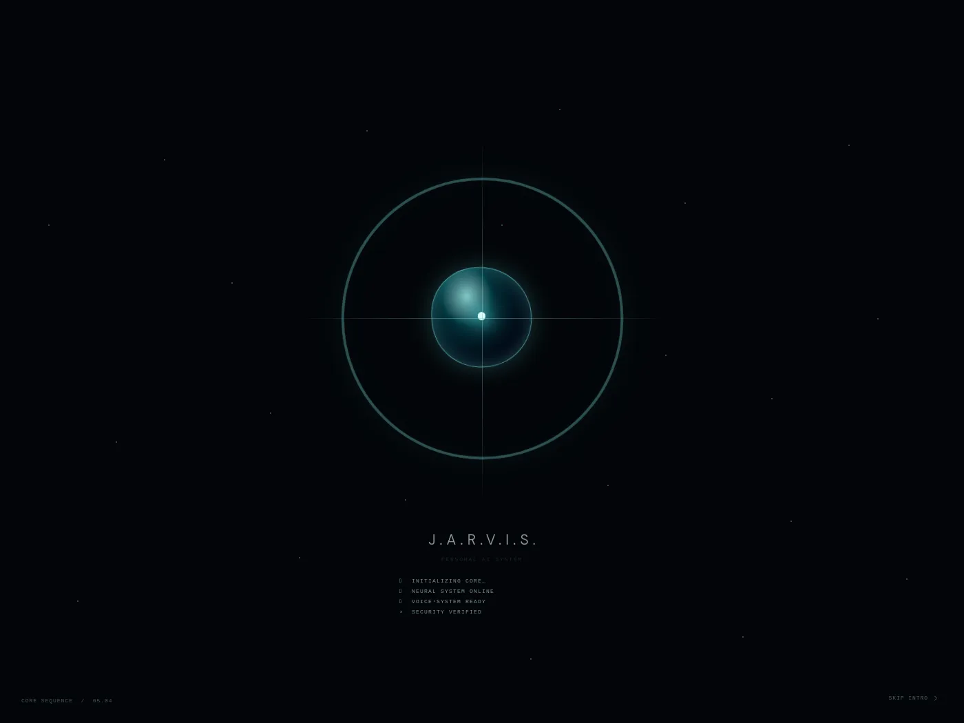 J.A.R.V.I.S AI Interface