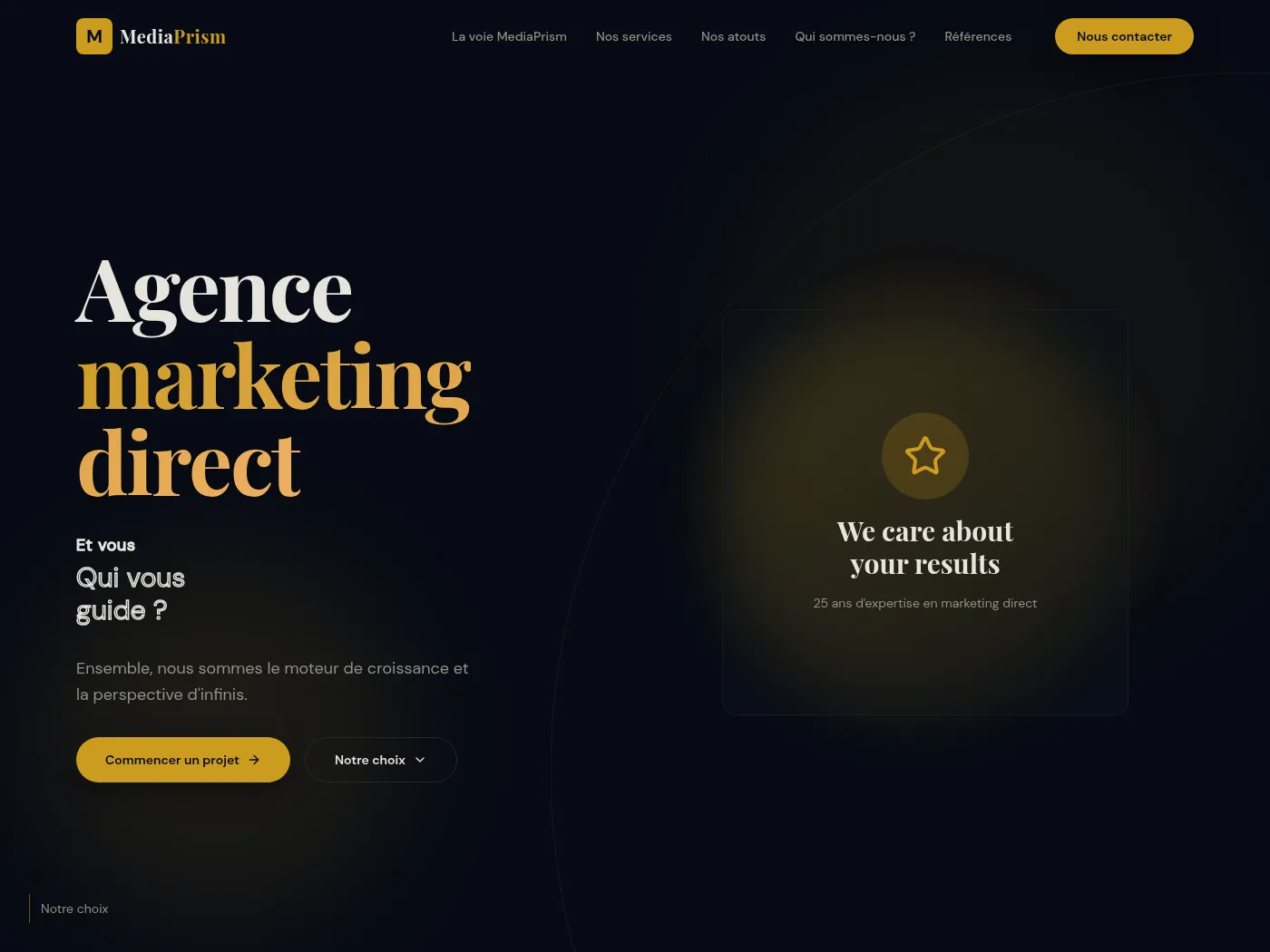 MediaPrism Site Redesign