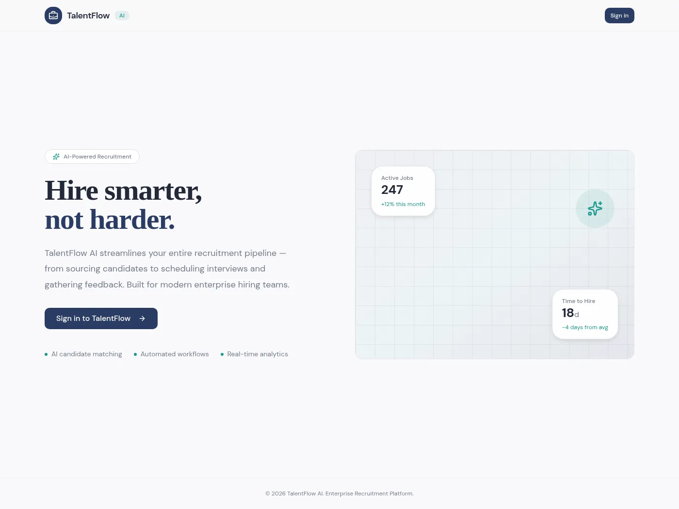 TalentFlow AI