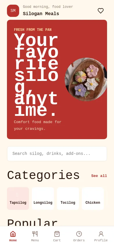 Silogan Meals Mobile