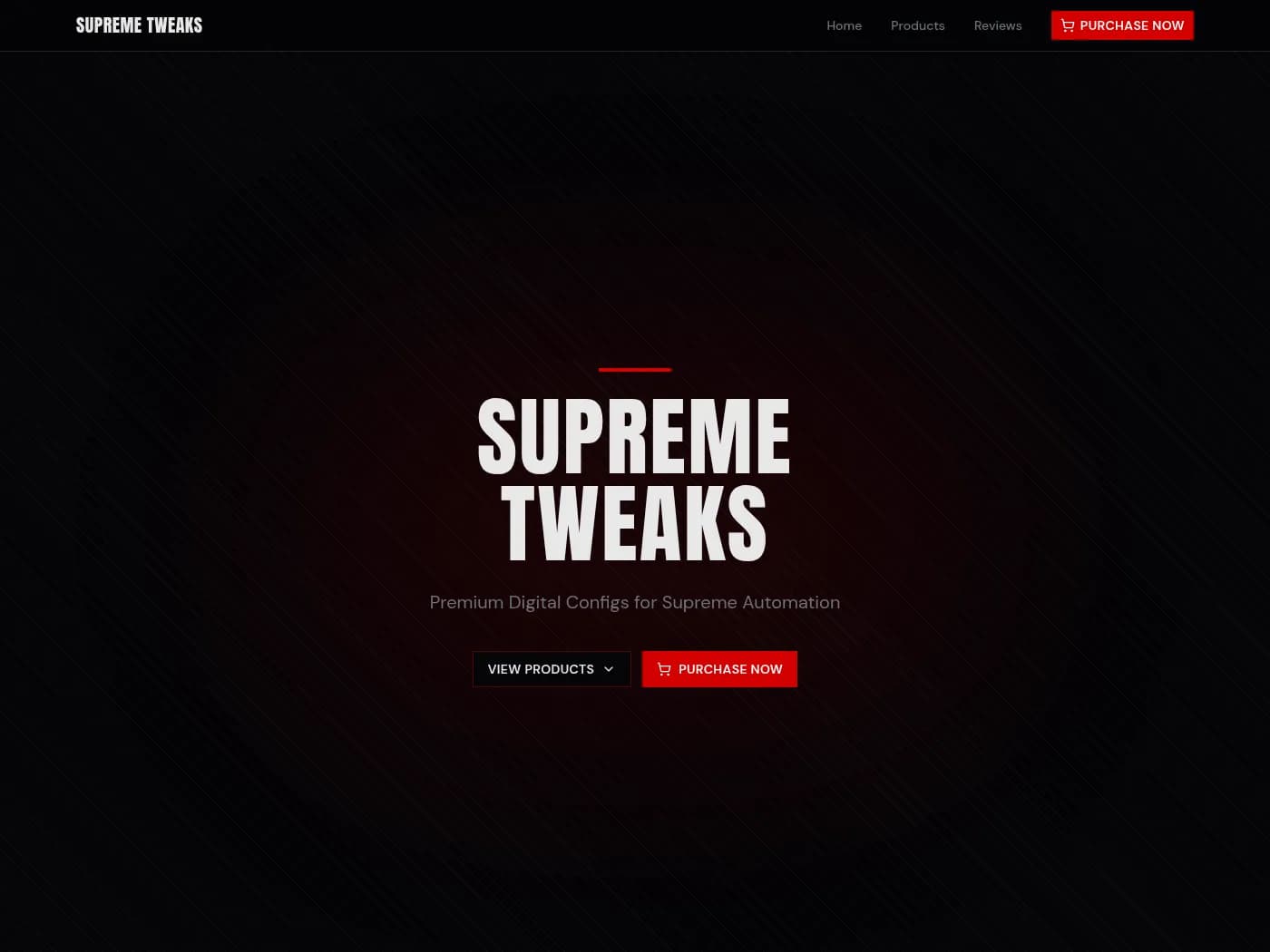 Supreme Tweaks Shop