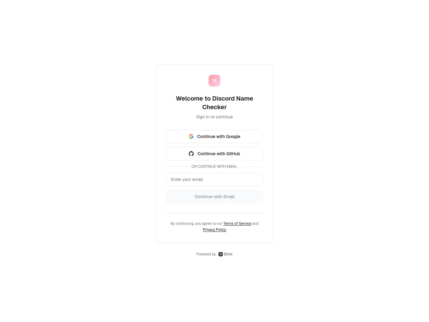 Discord Name Checker