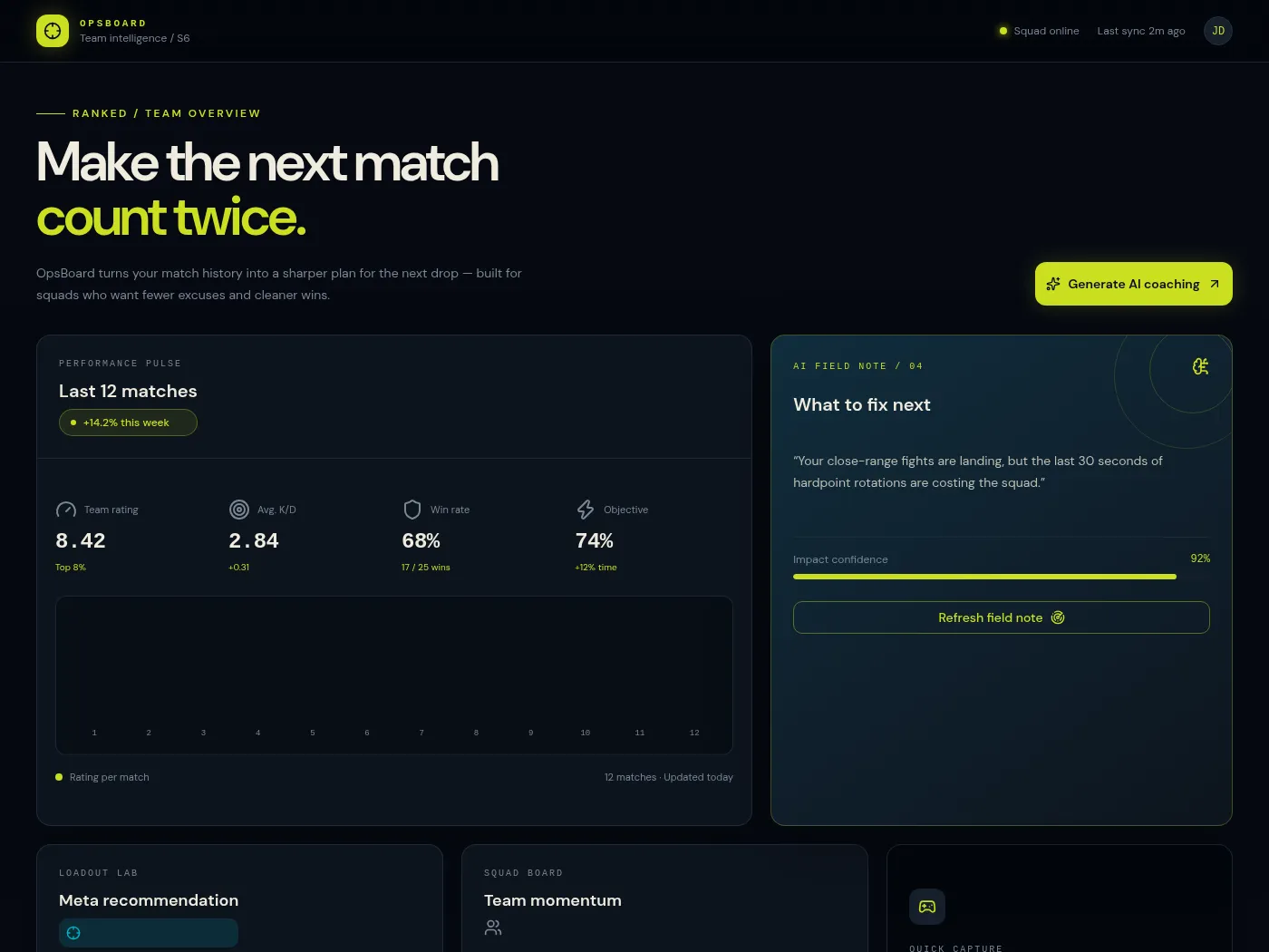 CODM AI Stat Tracker