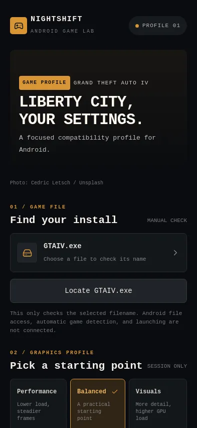 GTA IV Android Launcher