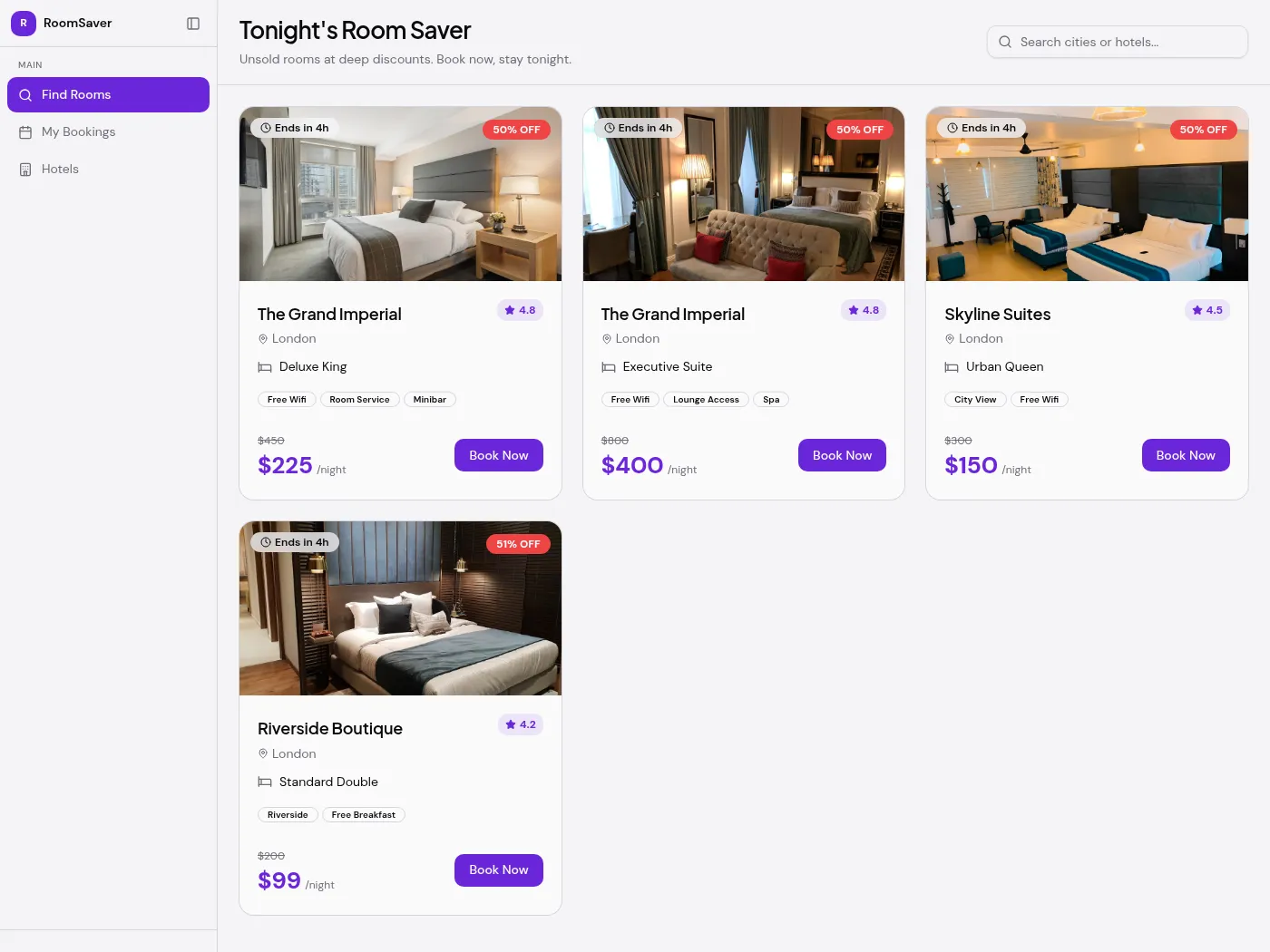 Last-Minute RoomSaver