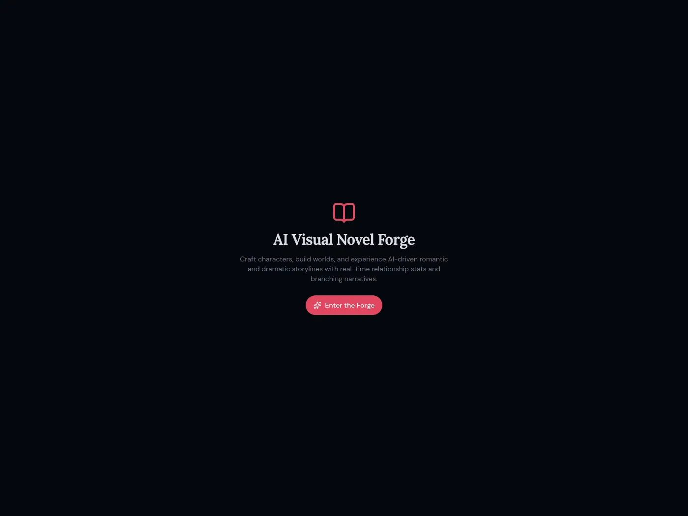 AI Visual Novel Forge